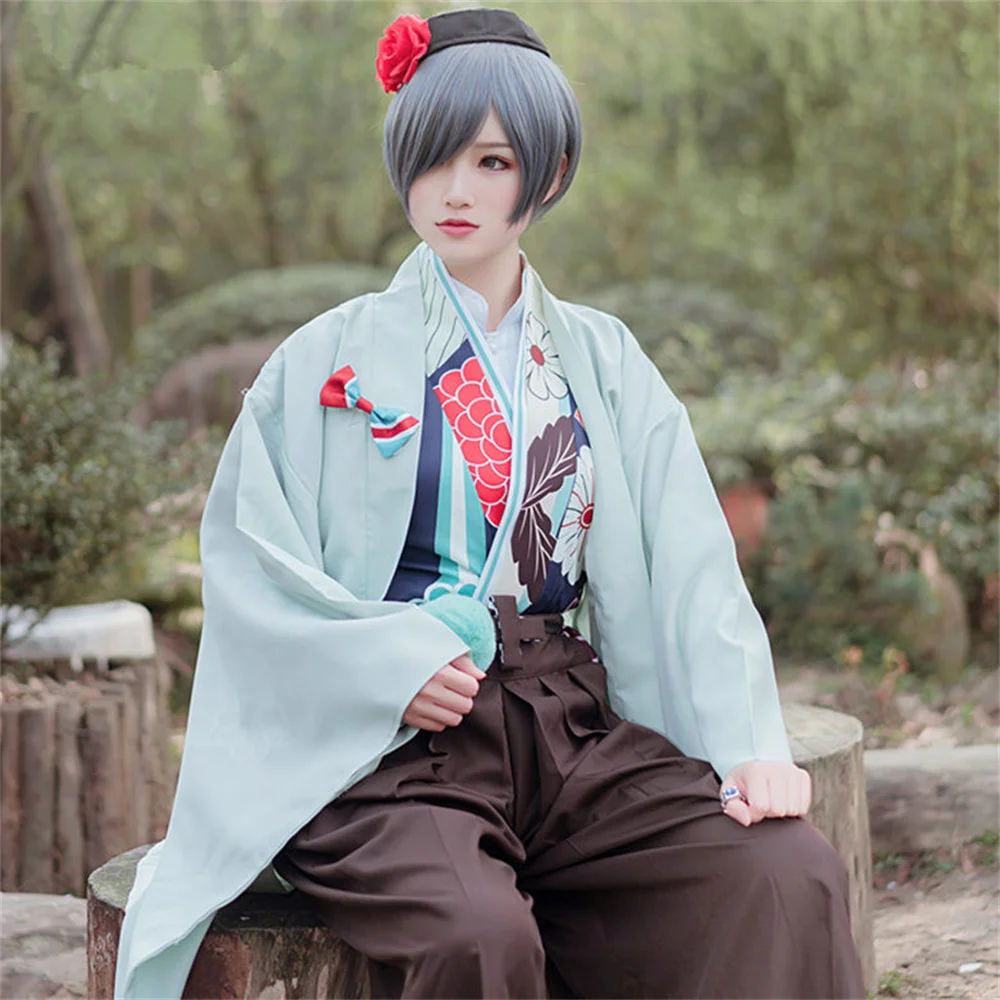 Kuroshitsuji Cos Cartoon Anime Black Butler Cosplay Ciel Phantomhive ...