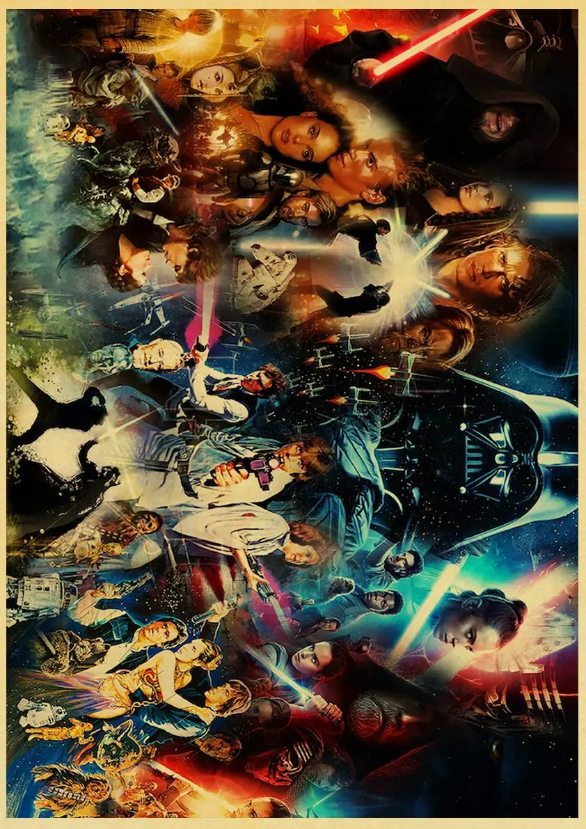 Star Wars Saga Poster