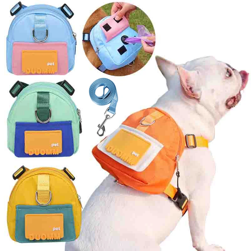 Pet-Snack-Storage-Bag-with-Leash-Large-capacity-Multifunction-Dogs ...