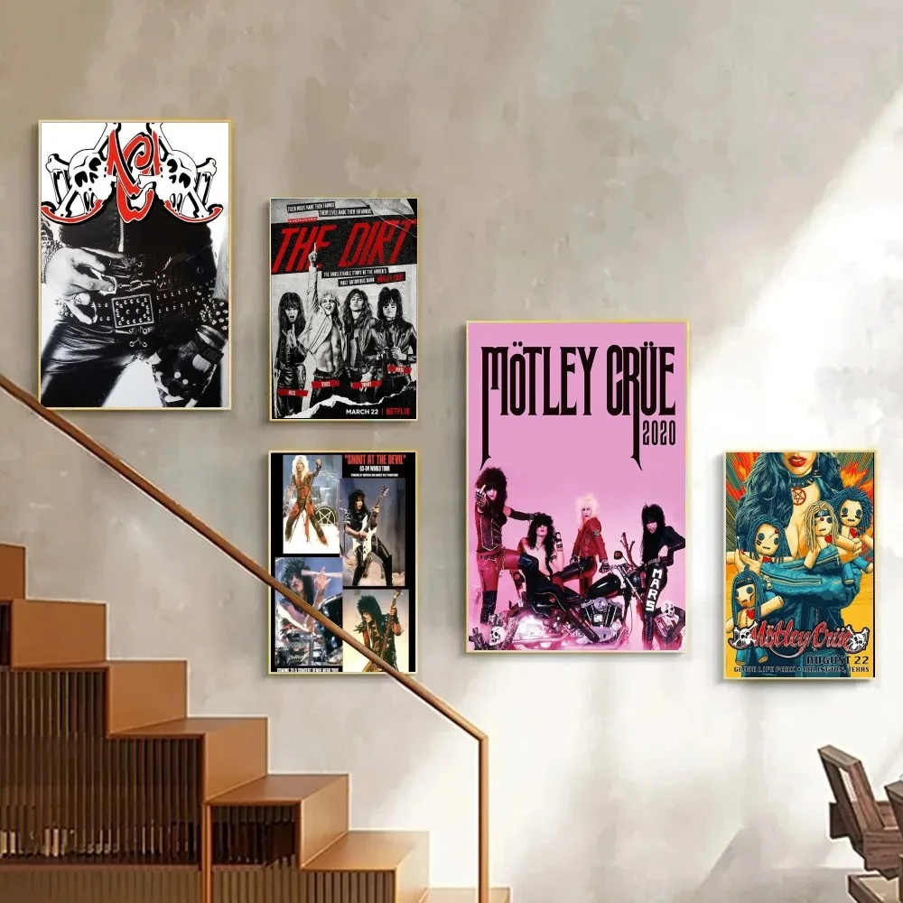 Carteles Vintage De Motley Crue