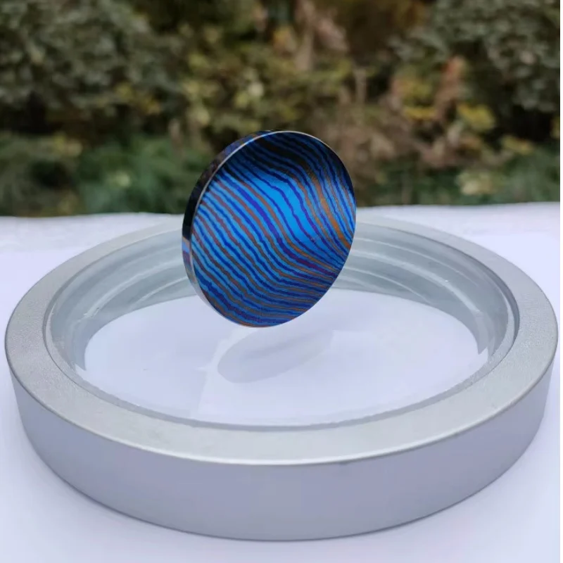 Euler plate plus titanium alloy, titanium coin, student boy DIY ...