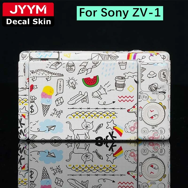 Sticker For Sony ZV-1 ZV1 Camera Decal Skin Vinyl Wrap Anti-Scratch ...