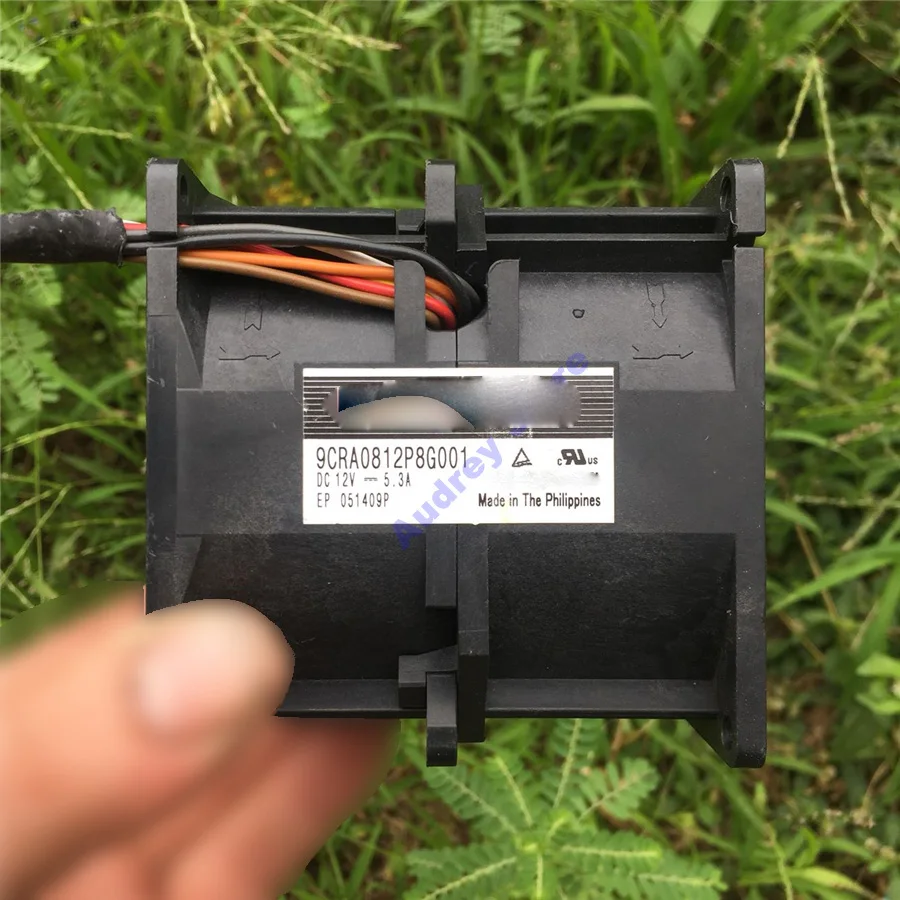 9CRA0812P8G001-12V-5-3A-8080808CM-turbocharged-high-speed-fan-air ...