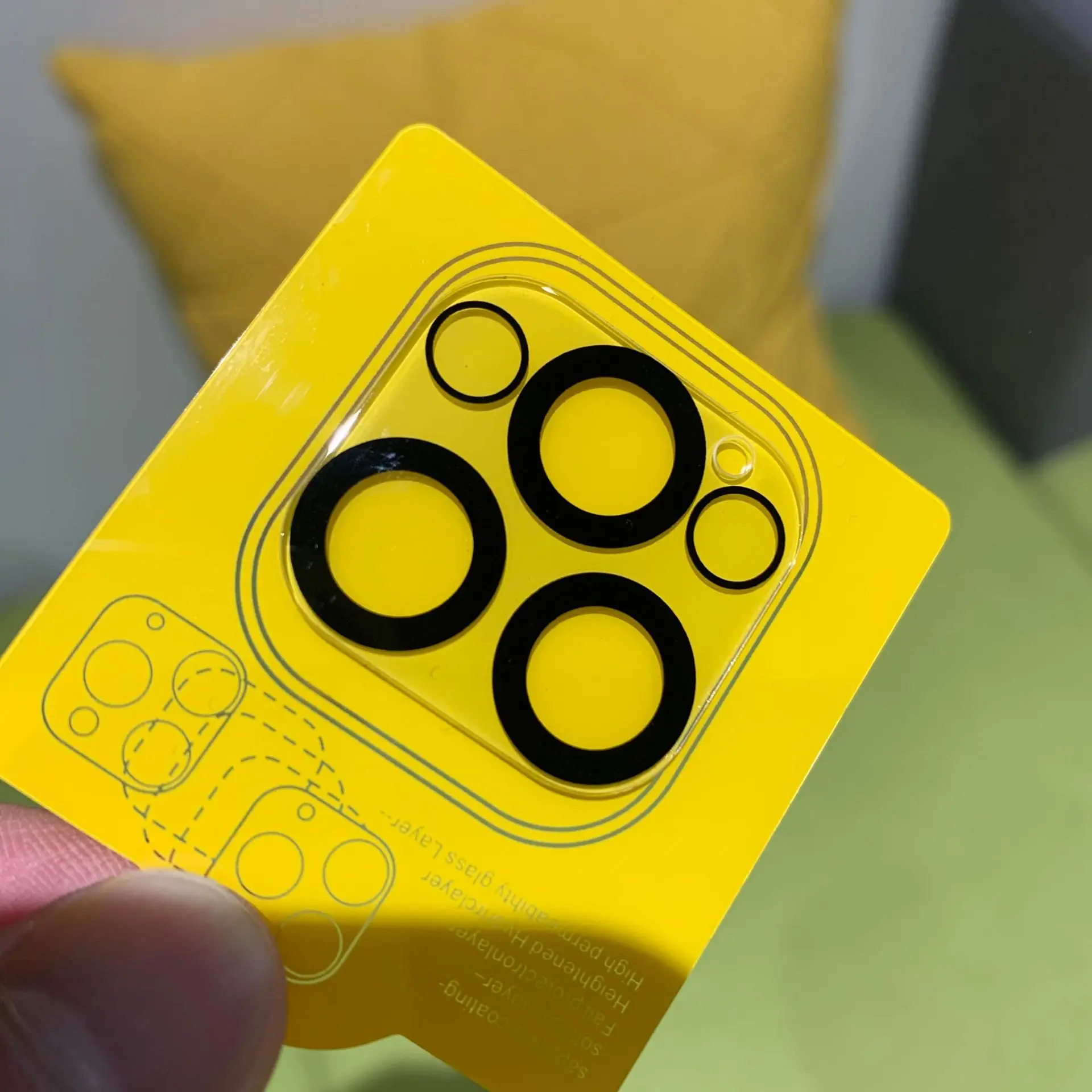 HD Tempered Glass Rear Camera Protector For iPhone 12 11 Pro Max 12Pro ...