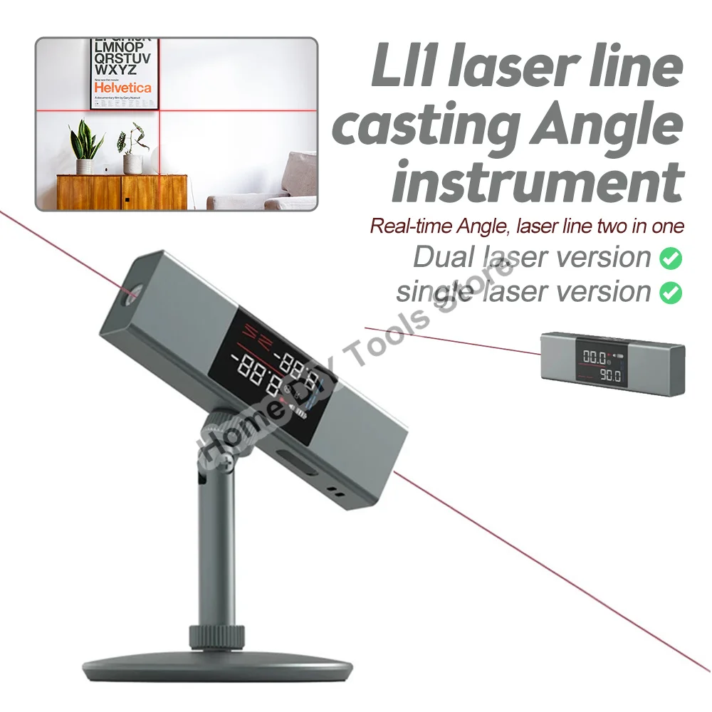 LI1-Laser-Protractor-Digital-Inclinometer-Angle-Measure-2-in-1-Laser ...