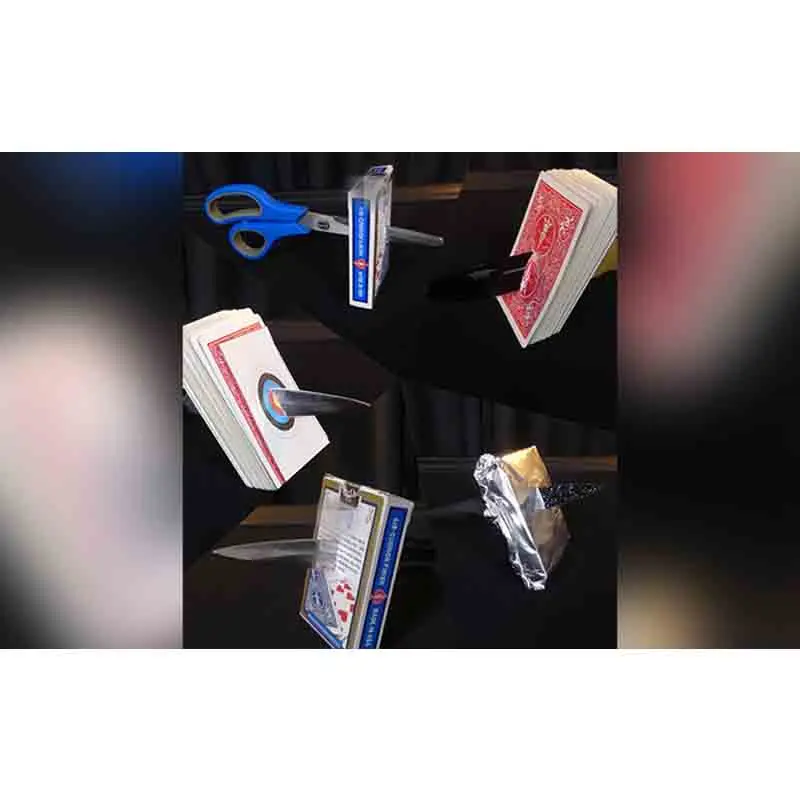 Deck-Stab-3-Blue-par-Adrian-Vega-Magic-Tricks-Knife-Thru-Card-Close-Up ...