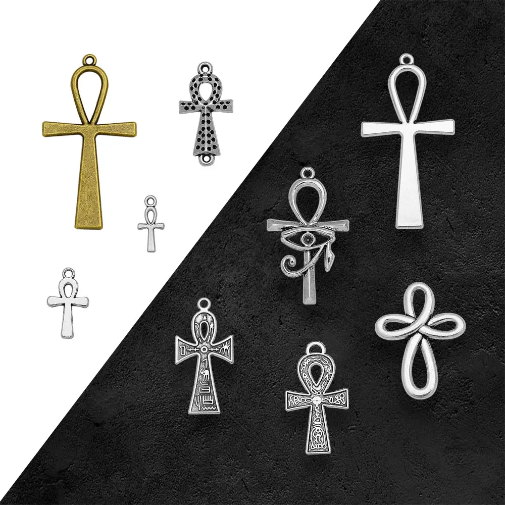 Egyptian Ankh Cross Pendant | Jewelry Making Findings | Egyptian ...