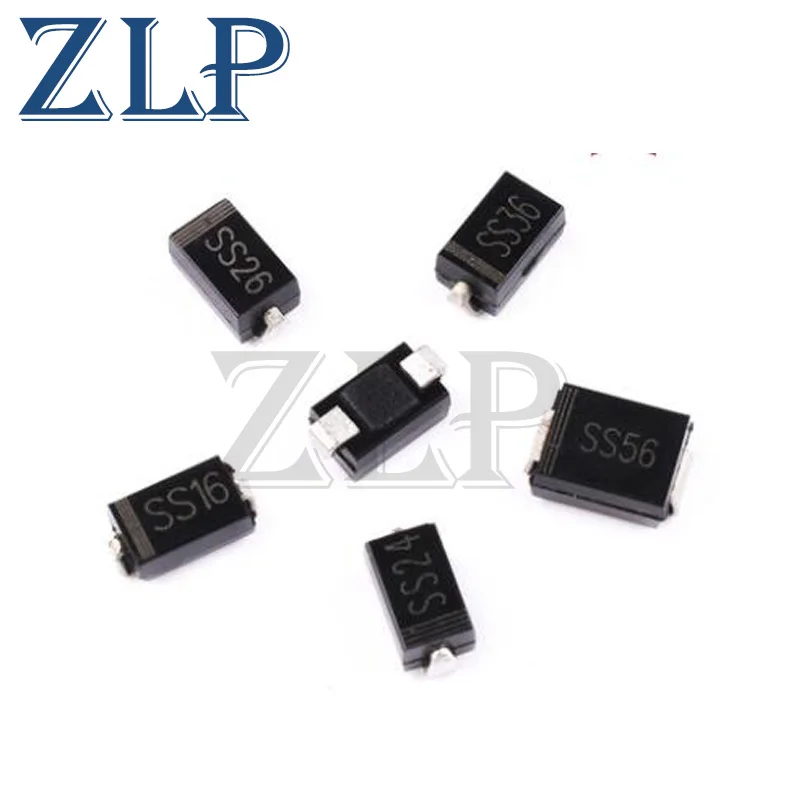 Diodo Schottky Ss24 Ss26 Ss32 Ss36 Ss110 Sma, Novo - Controles Remotos ...