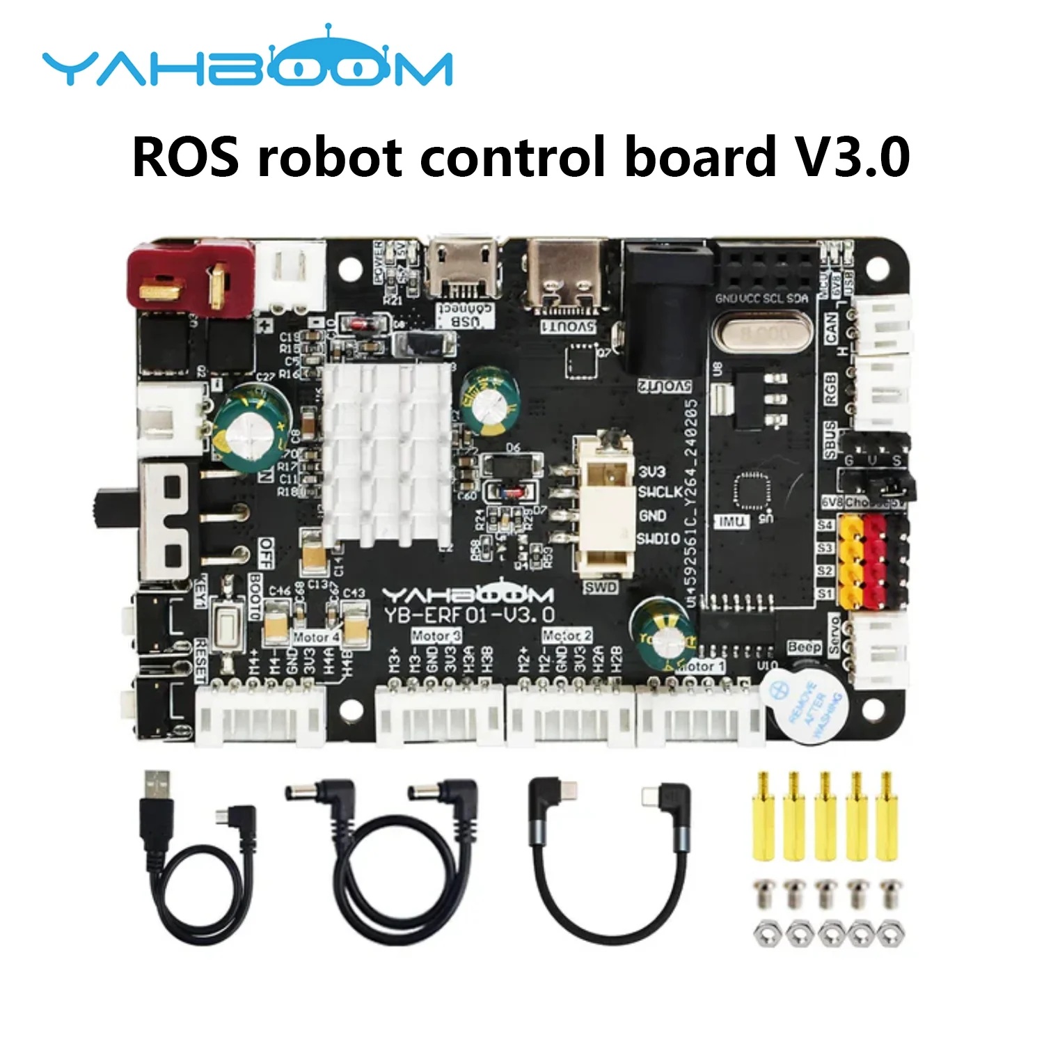STM32F103RCT6-Control-Board-ROS-Robot-Expansion-Board-V3-0-9-Axis ...