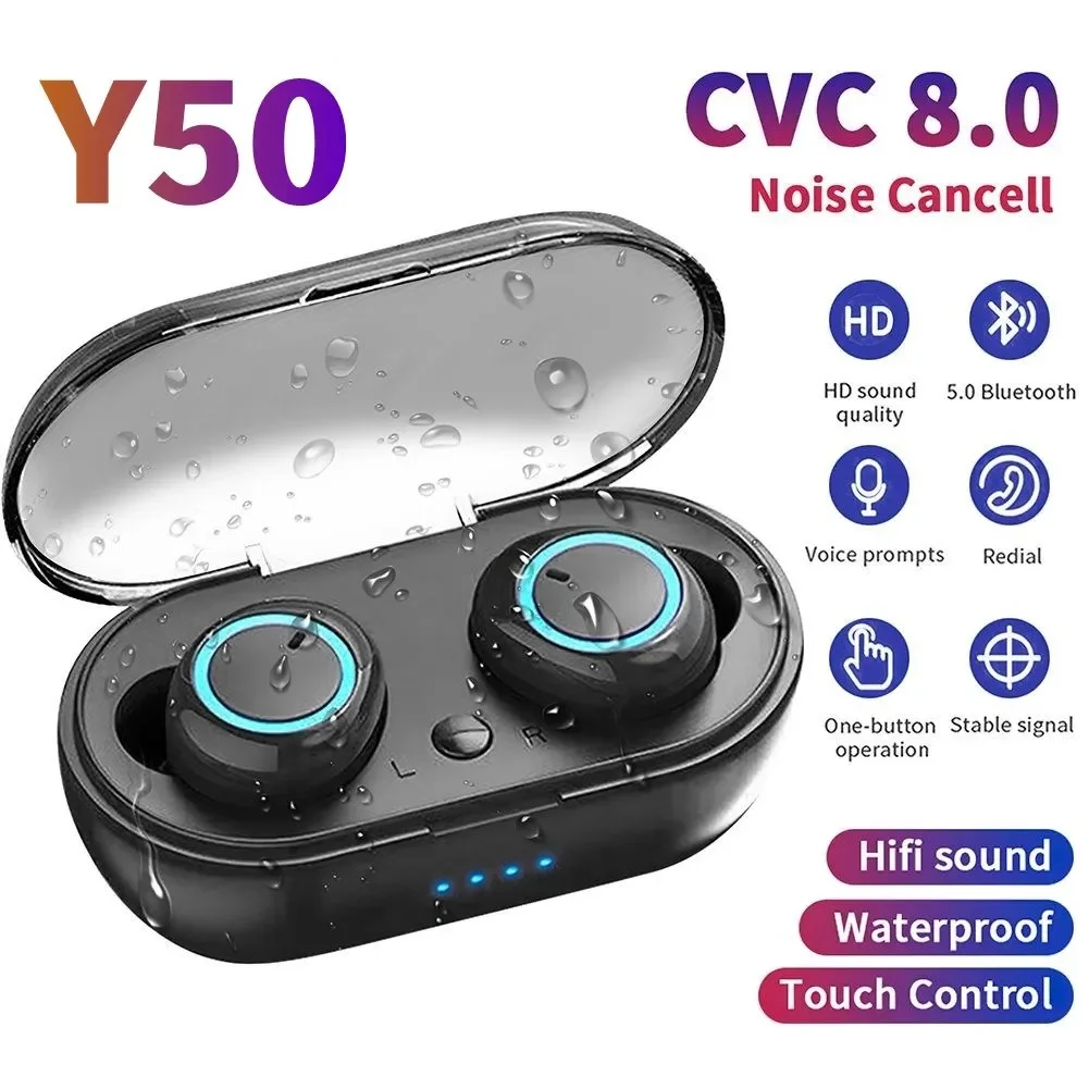 Fones-De-Ouvido-Sem-Fio-Bluetooth-Hi-Fi-Stereo-Earbuds-In-Ear-Touch ...