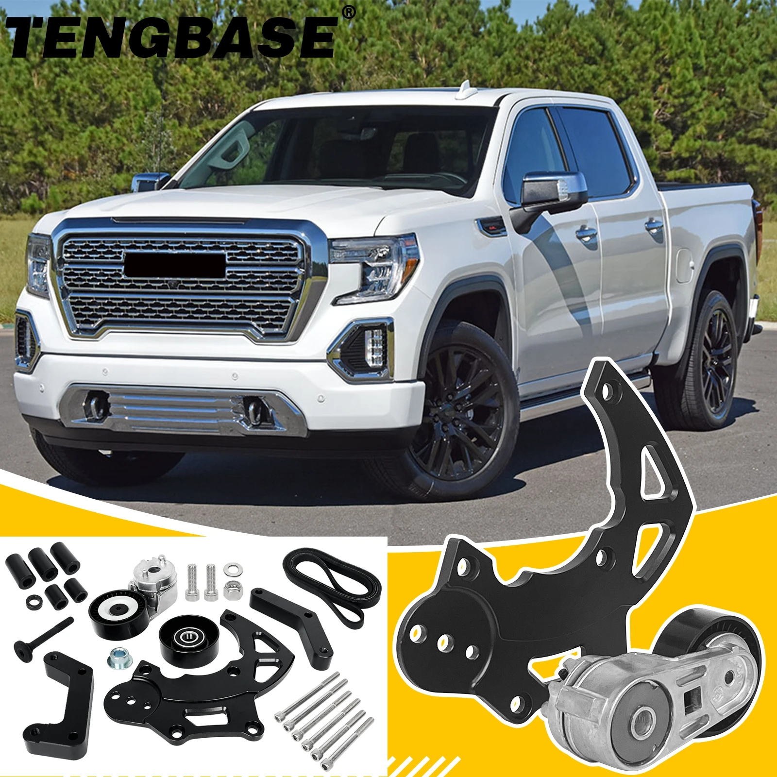 LS-R4-AC-Compressor-High-Mount-Bracket-Kit-Compatible-with-Chevrolet ...