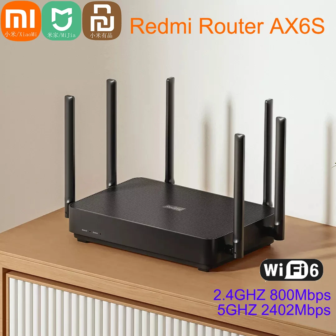 Xiaomi-Mijia-Redmi-Ax6s-Wifi-6-Router-3200-Mbps-2-4-5-GHz-Dual ...