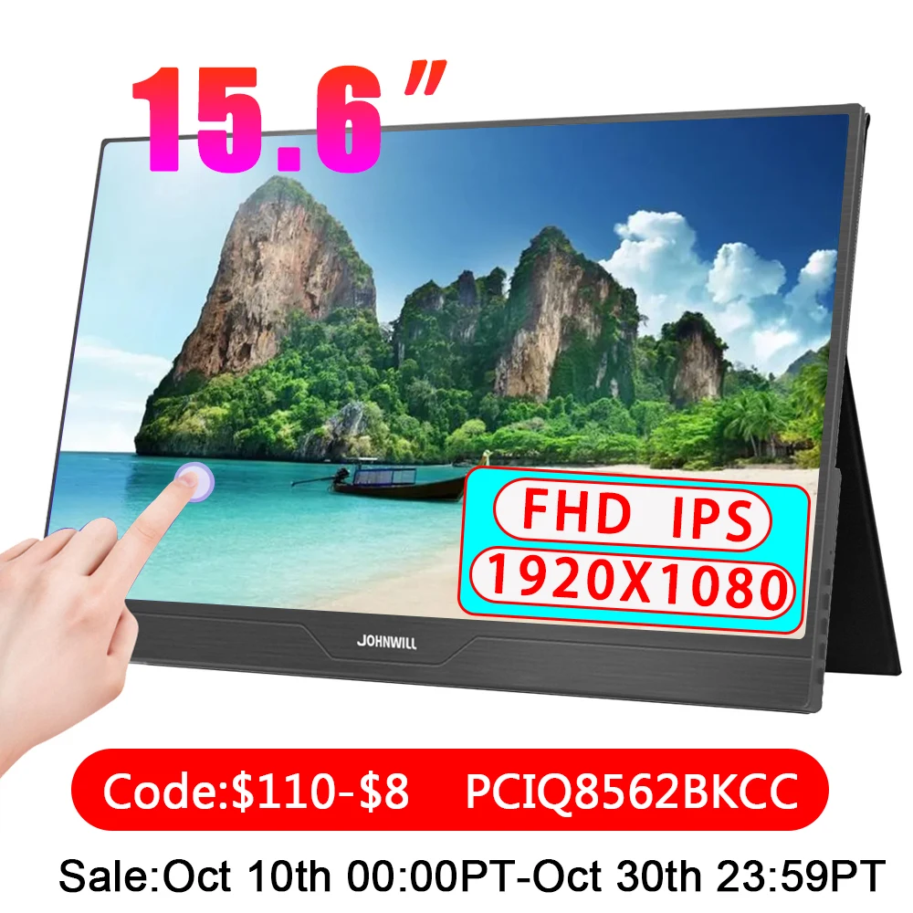 Monitor-LCD-Touchscreen-port-til-15-6-Polegada-FHD-1920x1080P-Painel ...