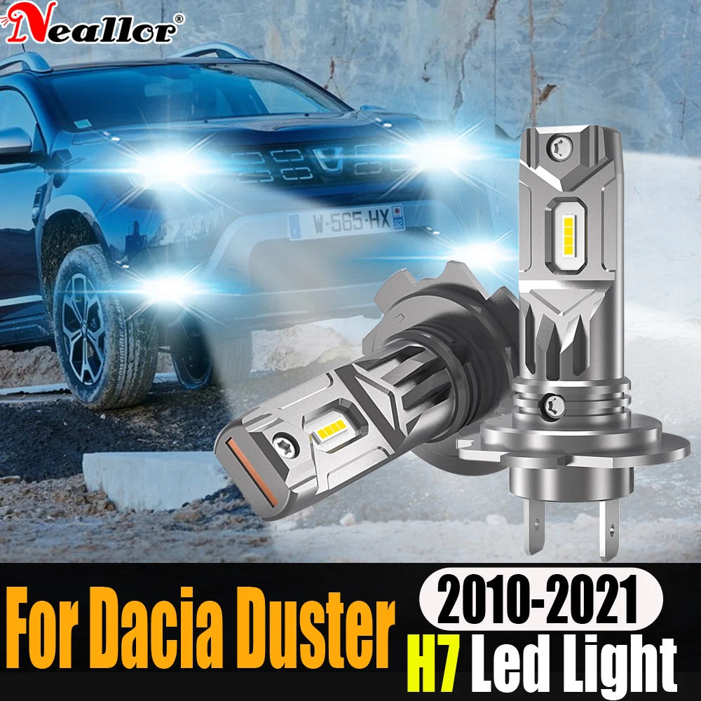 2x H7 Led Canbus No Error Headlight 360 ° Car Bulbs 12v 55w Diode Lamps ...