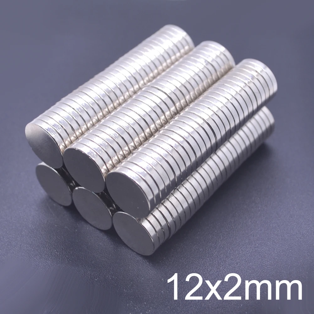 5-1000Pcs-12x2-Neodymium-Magnet-12mm-x-2mm-N35-NdFeB-Round-Super ...