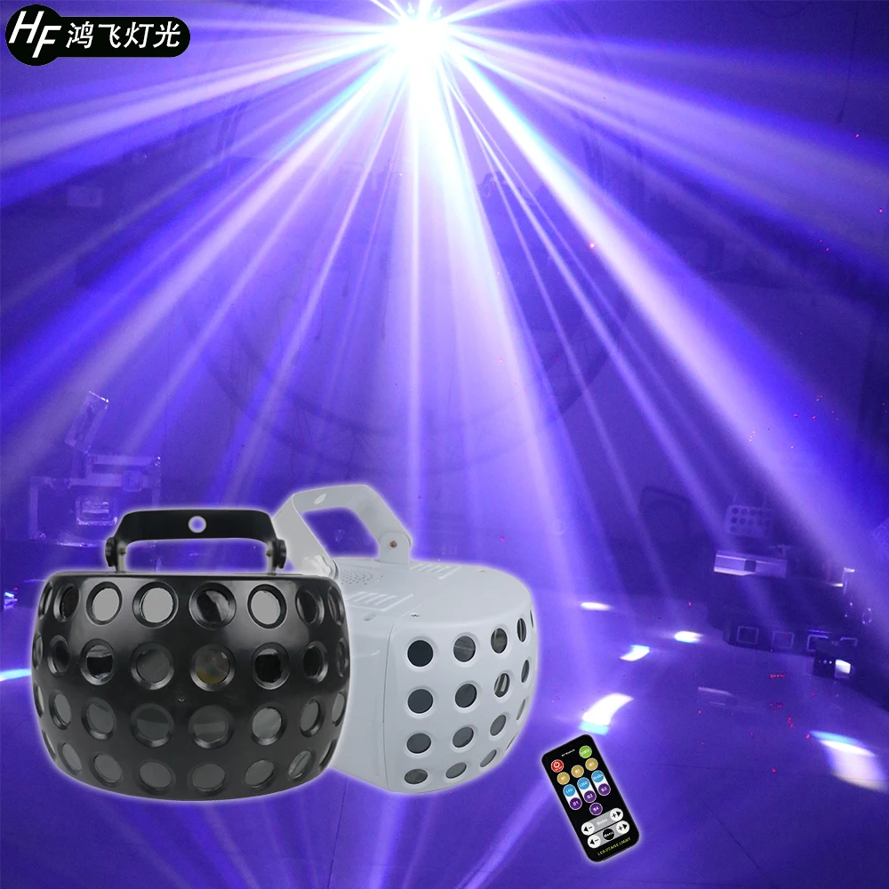 New-RGBW-full-color-led-Butterfly-Beam-Rain-light-with-remote-stage ...