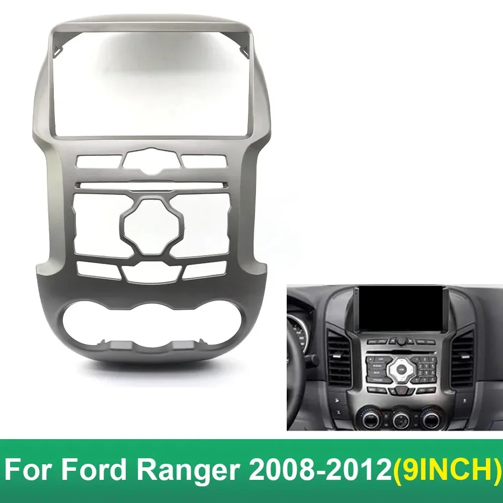 Double-Din-car-Radio-Frame-for-Ford-Ranger-2008-2012Stereo-DVD-Dash-Kit ...