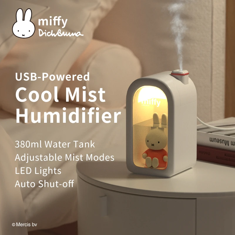 Miffy 380ml Cool Mist Humidifier Aromatherapy Air Dampener For Homecar ...
