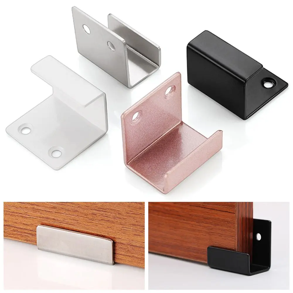 Stainless Steel Mirror Support U Shape Wall Fixing Clip Display Buckle ...