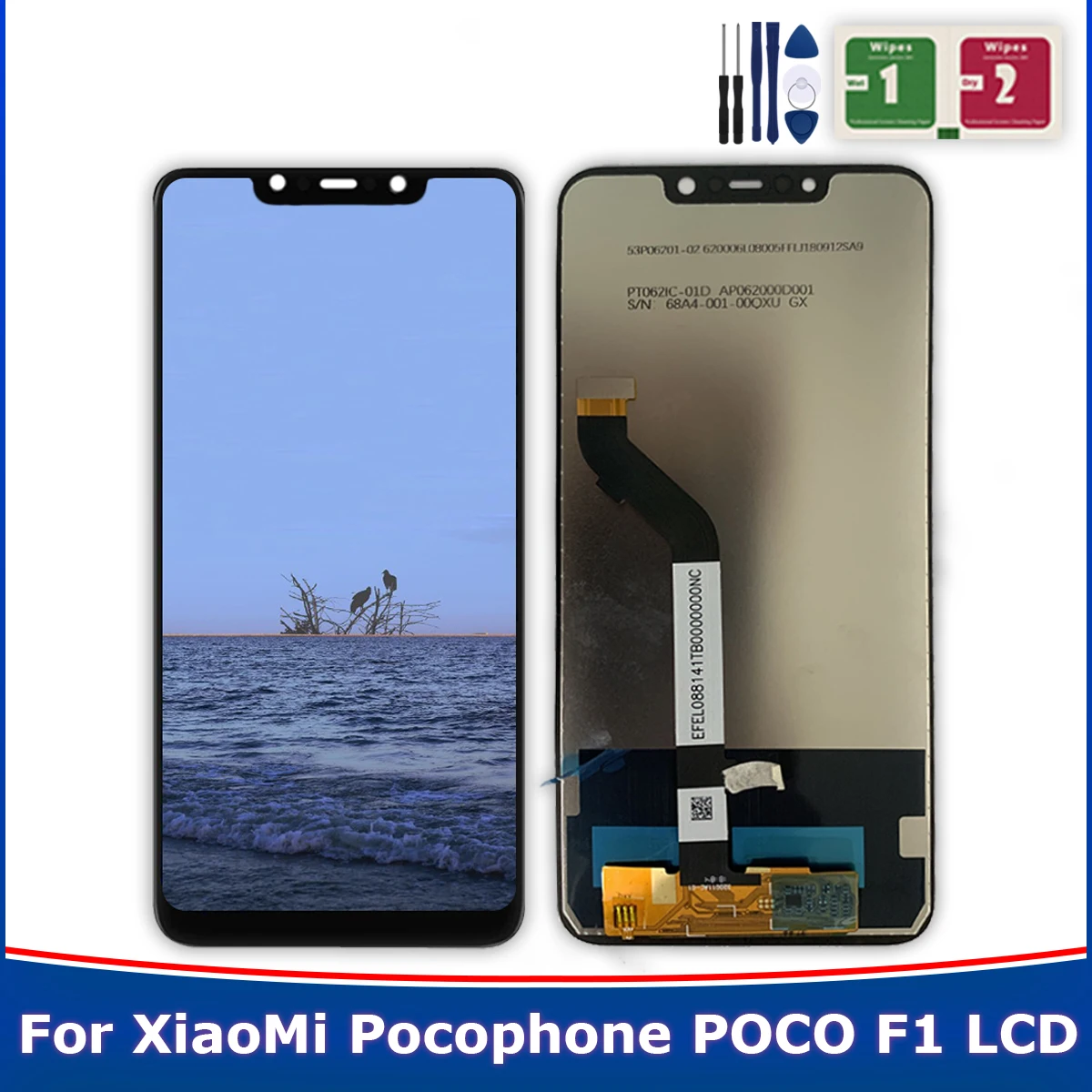 Tested-AAA-Poco-F1-Lcd-Display-For-Xiaomi-Pocophone-F1-LCD-Touch-Screen ...