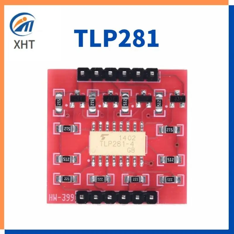 XHT TLP281 4 CH 4-Channel Opto-isolator IC Module For Arduino Expansion ...