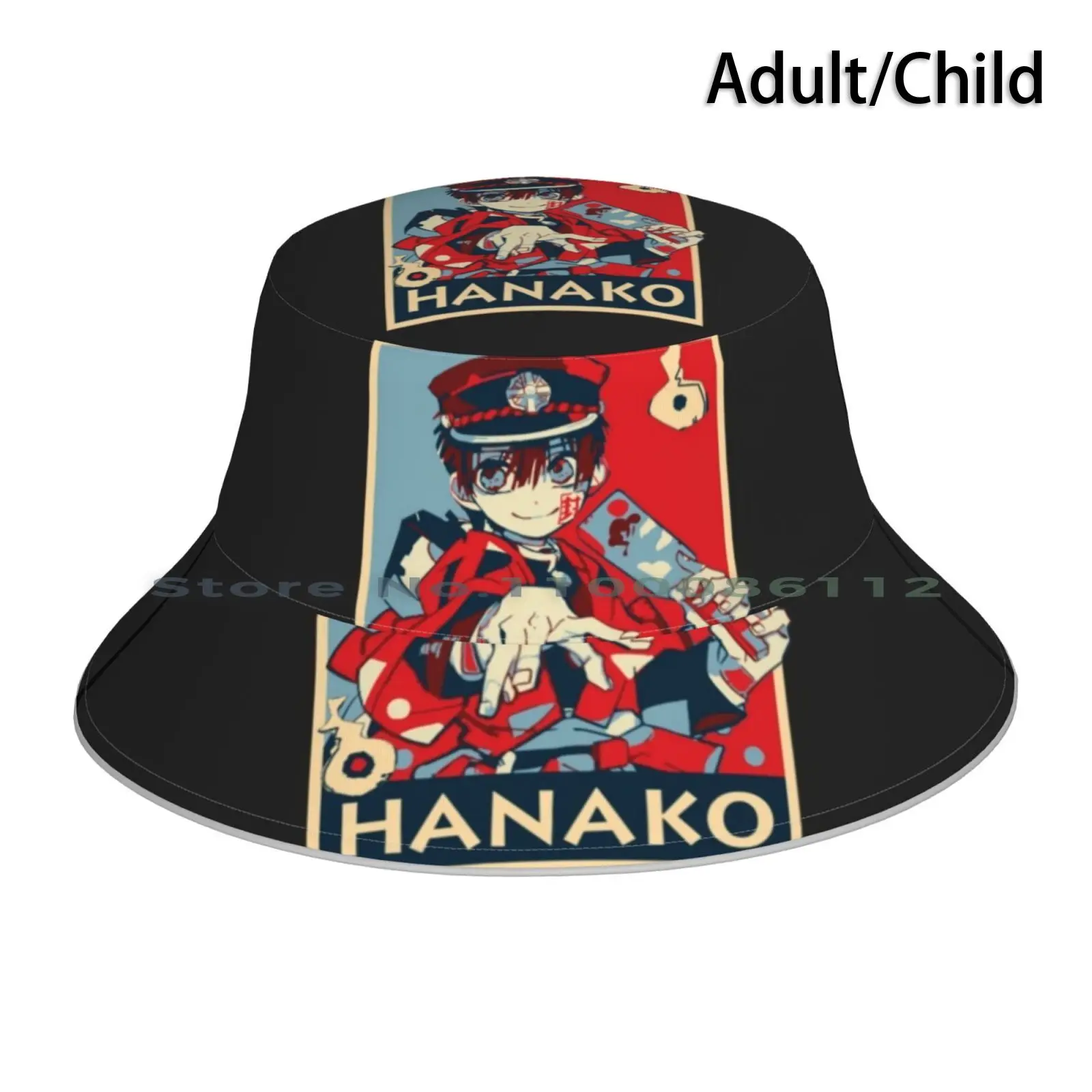 Hanako Kun Bucket Hat Sun Cap Sao Anime And Manga Movie Nezuko Toilet ...