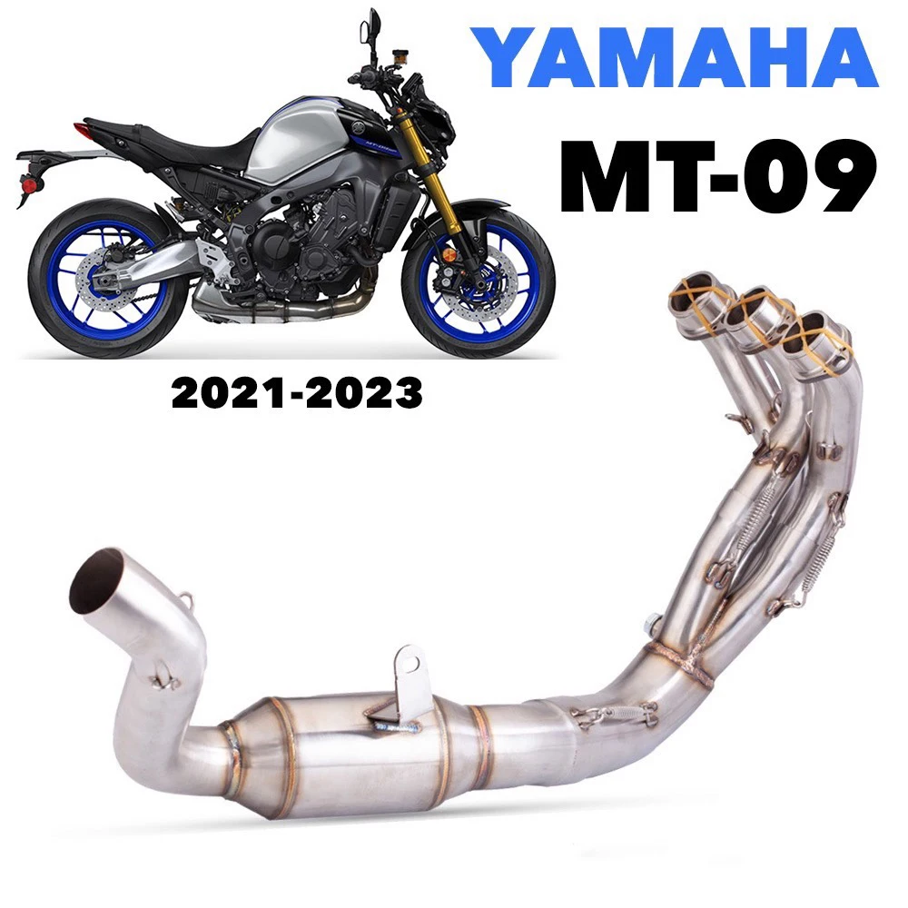For MT-09 V3 FZ-09 2021-2023 Motorcycle Exhaust Pipe Whole Vehicle ...