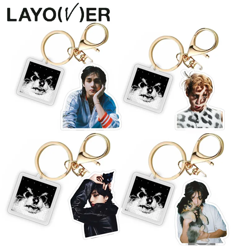 Kpop-Photocards-Ateezs-V-Keychain-SOLO-LAYOVER-Album-BEOMGYU-SOOBIN ...