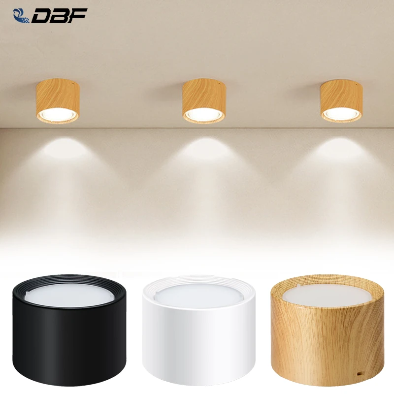 Modern-LED-Downlight-Surface-Mount-Panel-Fixture-Light-15W-10W-7W-5W ...