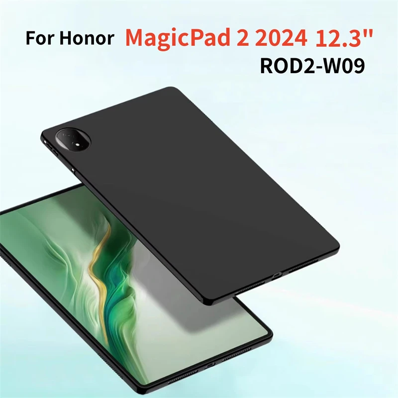 For Huawei Honor Magicpad 2 12.3" 2024 Soft TPU Shockproof Back Cover ...