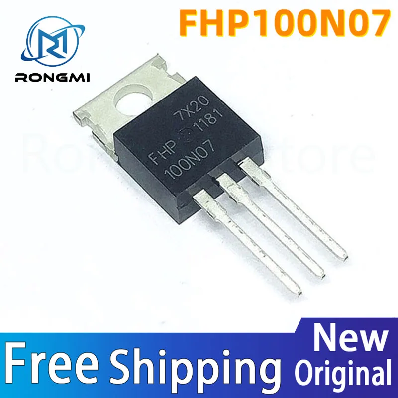 10PCS 100% new original FHP100N07 100N07 TO-220 MOS FET 100A 70V ...