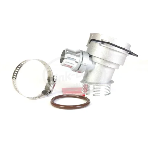 Upgraded coolant hose connector, made of aluminum with FKM O-ring ...