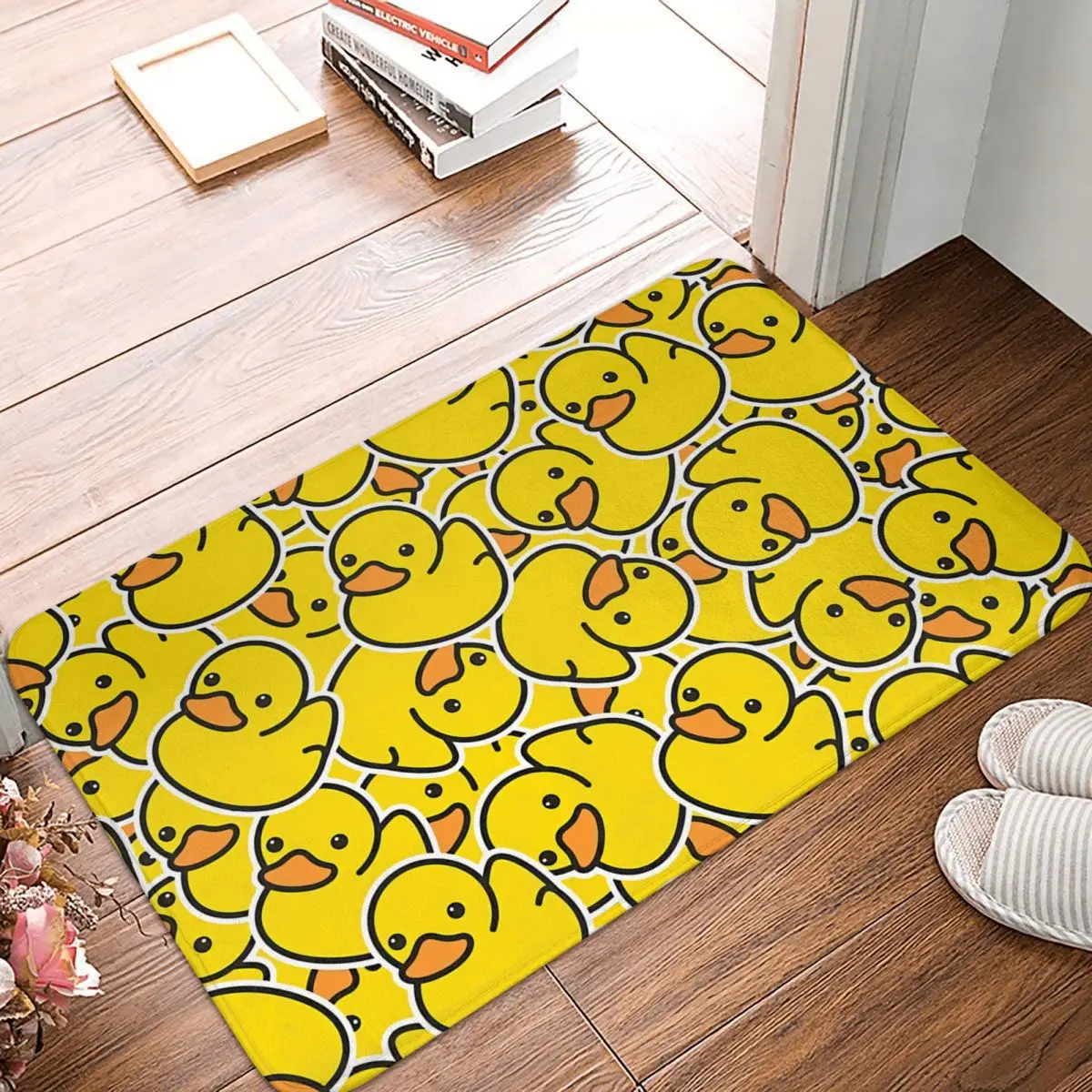 Gothic-Anti-Slip-Door-Mat-Yellow-Classic-Rubber-Duck-Bath-Kitchen ...