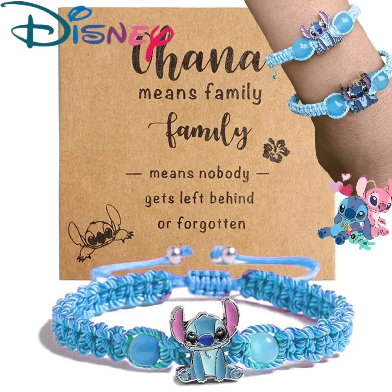Disney-pulsera-de-dibujos-animados-de-Lilo-y-Stitch-para-ni-a-brazalete ...