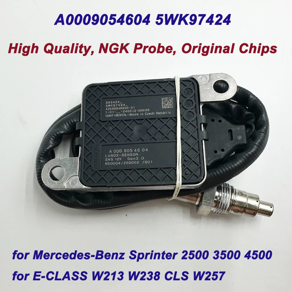 High-Quality-NGK-Probe-Nox-Sensor-A0009054604-A0009059112-5WK97424-For ...