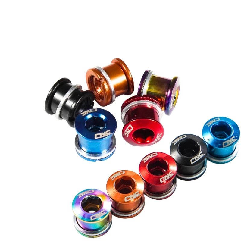 CNC-Bike-Chainring-Bolts-Steel-Single-Double-Chain-Ring-Compatible ...