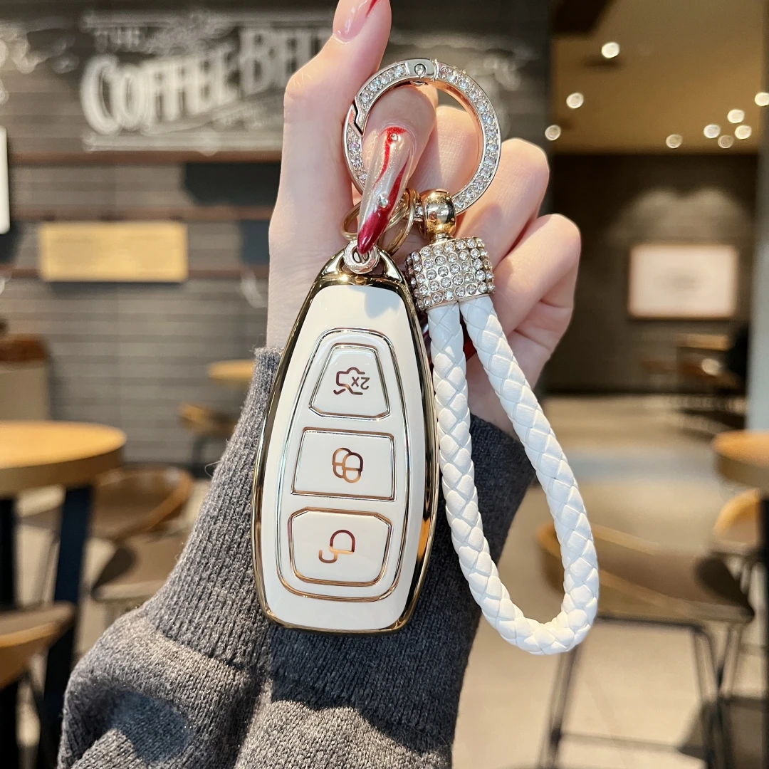 Luxury-TPU-Car-Remote-Key-Case-Cover-For-Ford-Focus-3-4-ST-Mondeo-MK3 ...