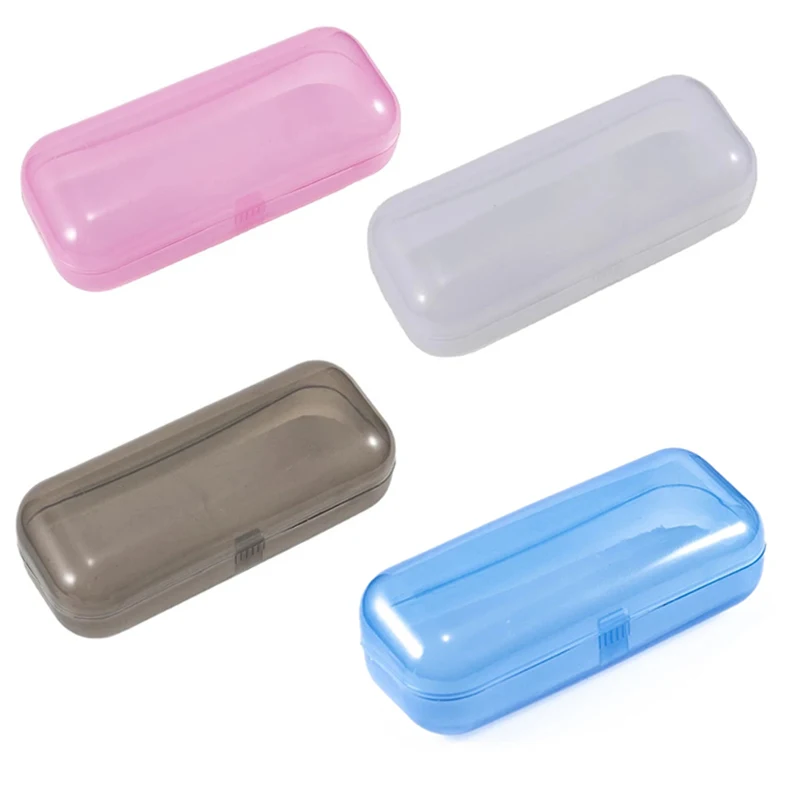 Transparent-Plastic-Glasses-Case-Square-Sunglasses-Sunglasses-Myopia ...