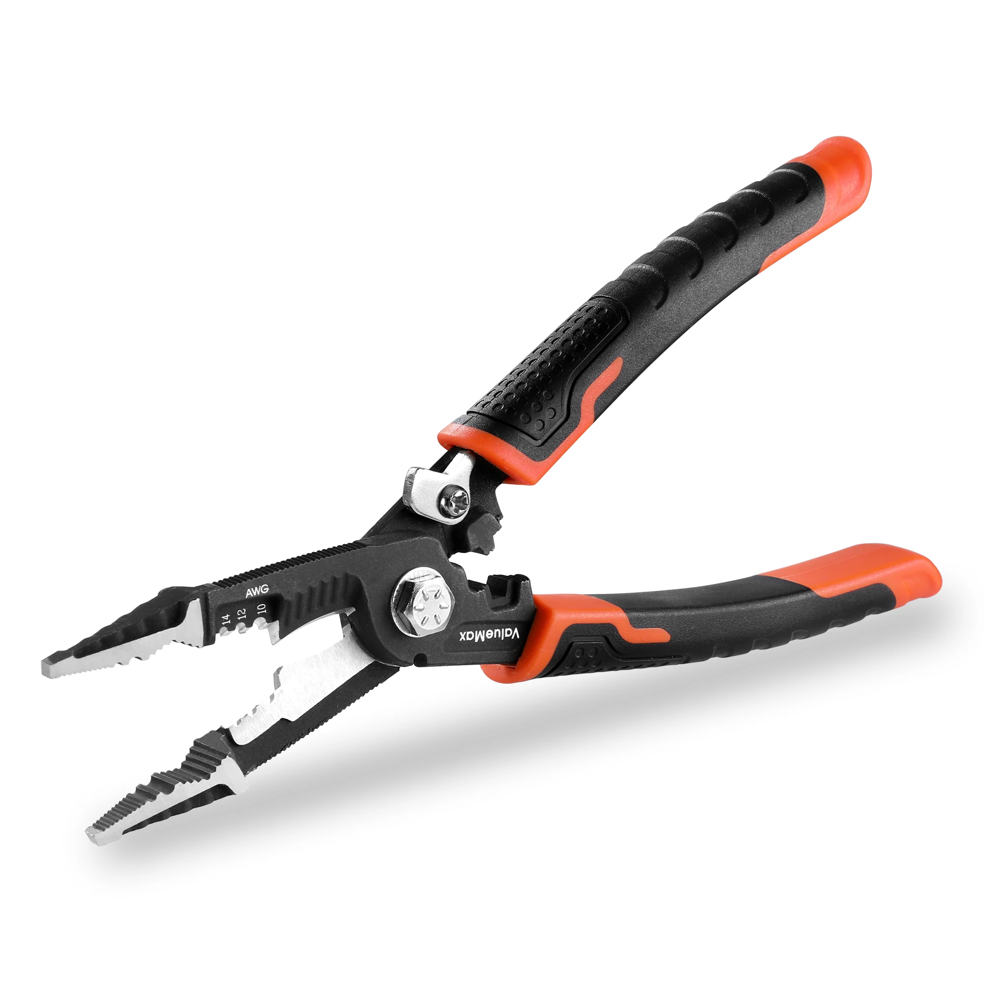 Valuemax-8-5-Electrical-Wire-Cutters-Wire-Stripper-Cutting-Side-Snips ...