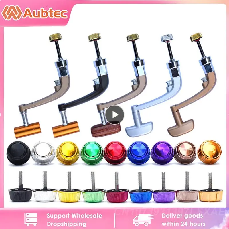 1-5-10PCS-Universal-Fishing-Reel-Handle-Screw-Cap-Colorful-Spinning ...