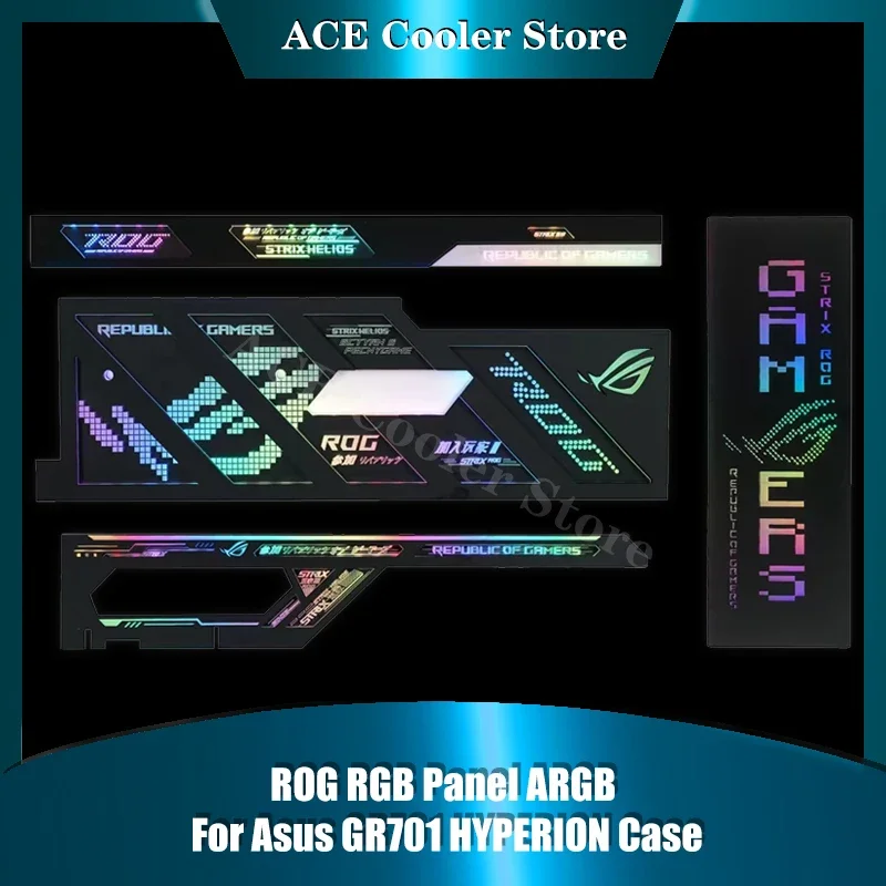 ROG-GR701-Hyperion-Caso-Pain-is-RGB-Luminosa-L-mpada-Board-Luz-Divina-S ...