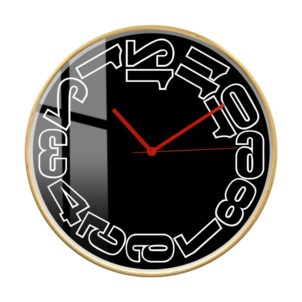 Counterclockwise Clock