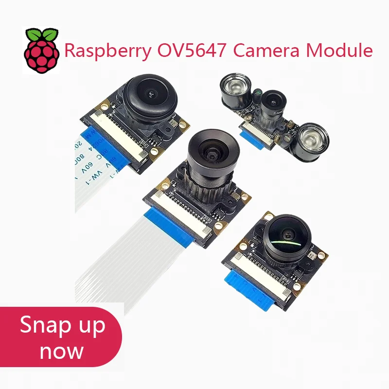 OV5647-Camera-Module-for-Raspberry-Pi-3B-4B-3B-Adjustable-Focus-120-130 ...