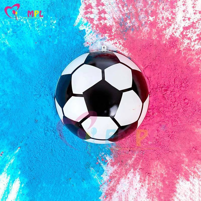 Gender-Reveal-Exploding-Powder-Soccer-Ball-with-Blue-Pink-Powder ...