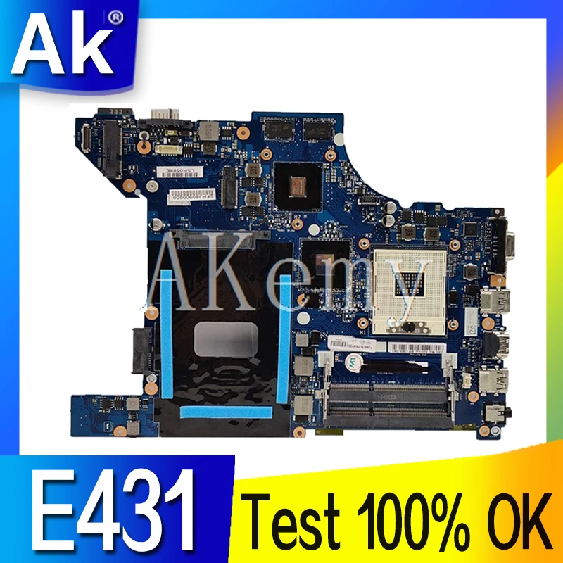 Nm-a043 Placa-mãe Do Portátil Para Lenovo Thinkpad Borda E431 Original Placa-mãe Mainboard Hm77 ...