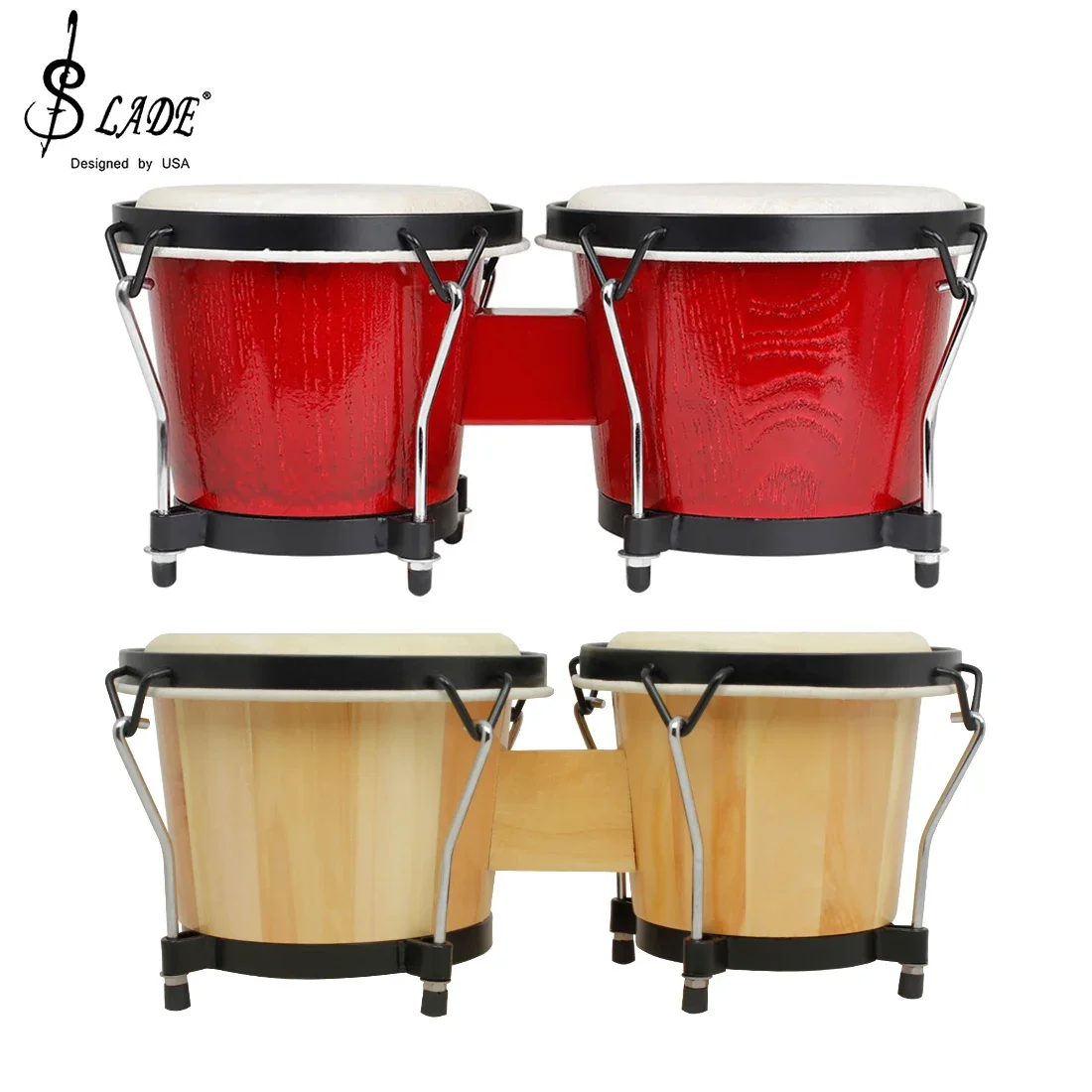 SLADE-Tambor-Cubano-Instrumento-de-Percuss-o-Tambor-Port-til-Madeira-S ...
