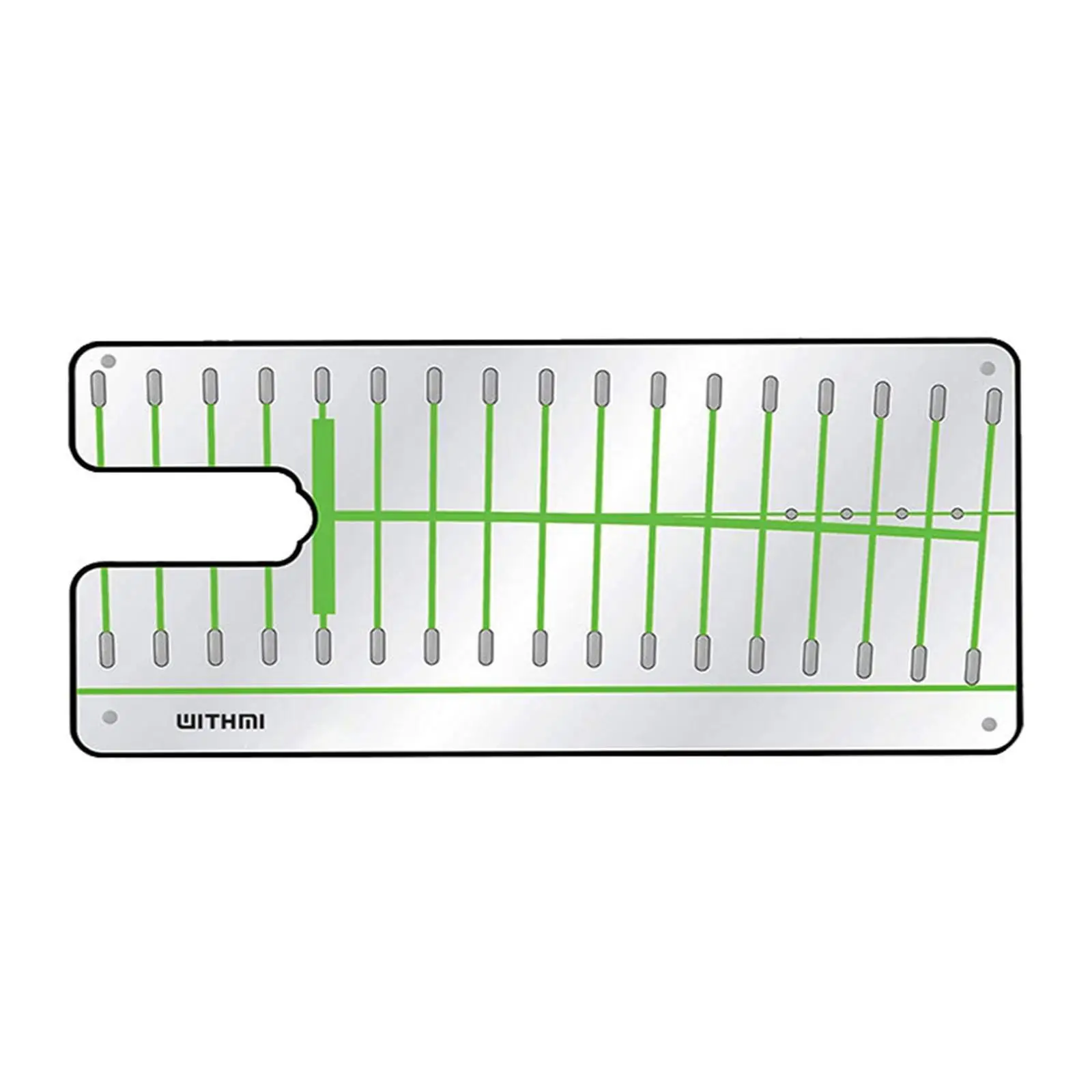 Premium Golf Putting Alignment Mirror Exercise Training Aid Teaching ...