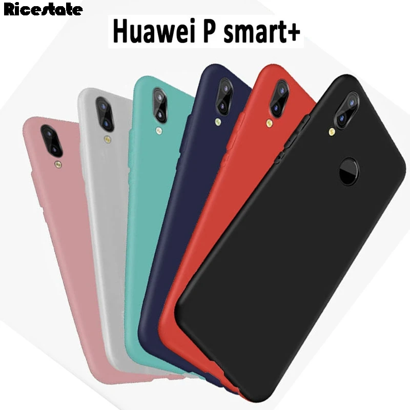 For Huawei P Smart+ P Smart + Case Luxury Matte Huawei Nova 3 i 3i ...