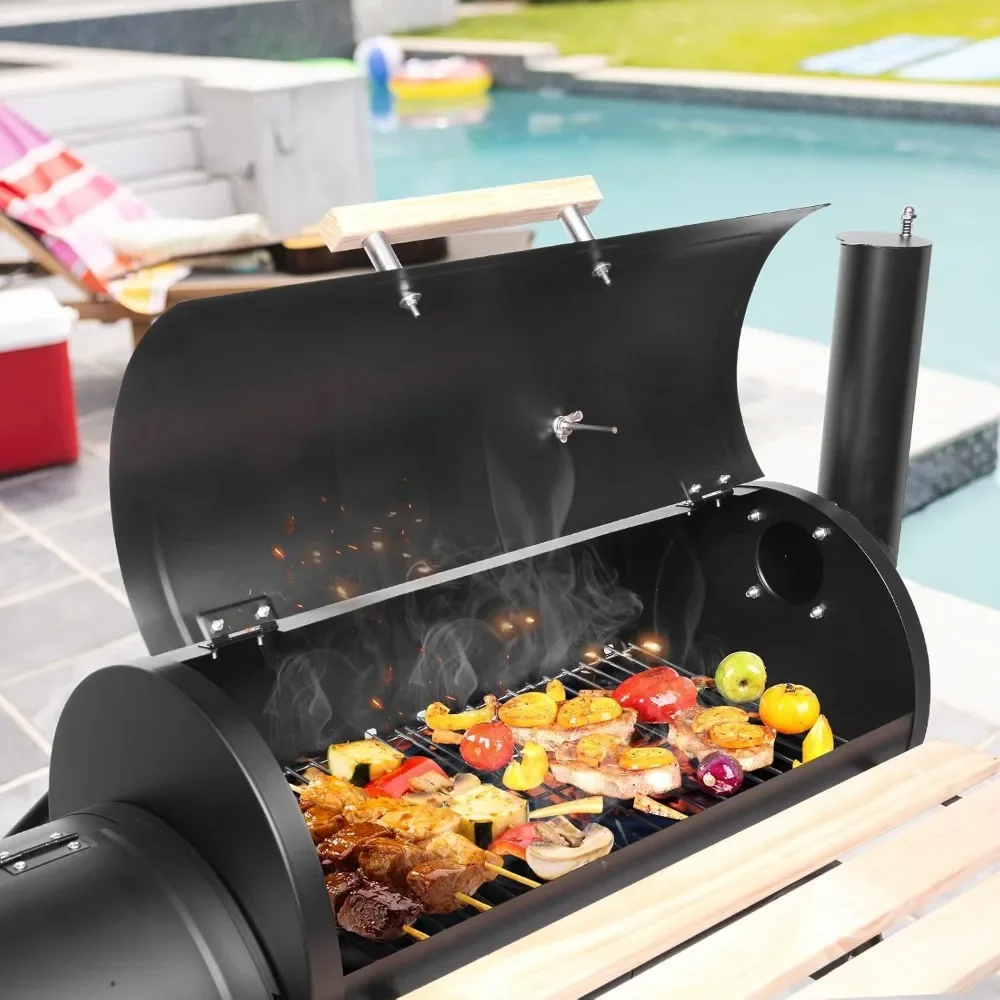Charcoal Grill and Offset Smoker – EZ Cooking Solutions