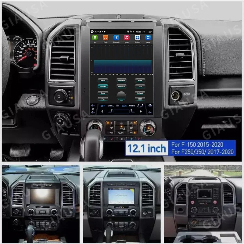 Android14 Car Radio For Ford F150 2016-2021 Automotive Multimedia Touch ...